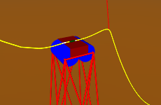 OrcaFlex Examples: Riser installation