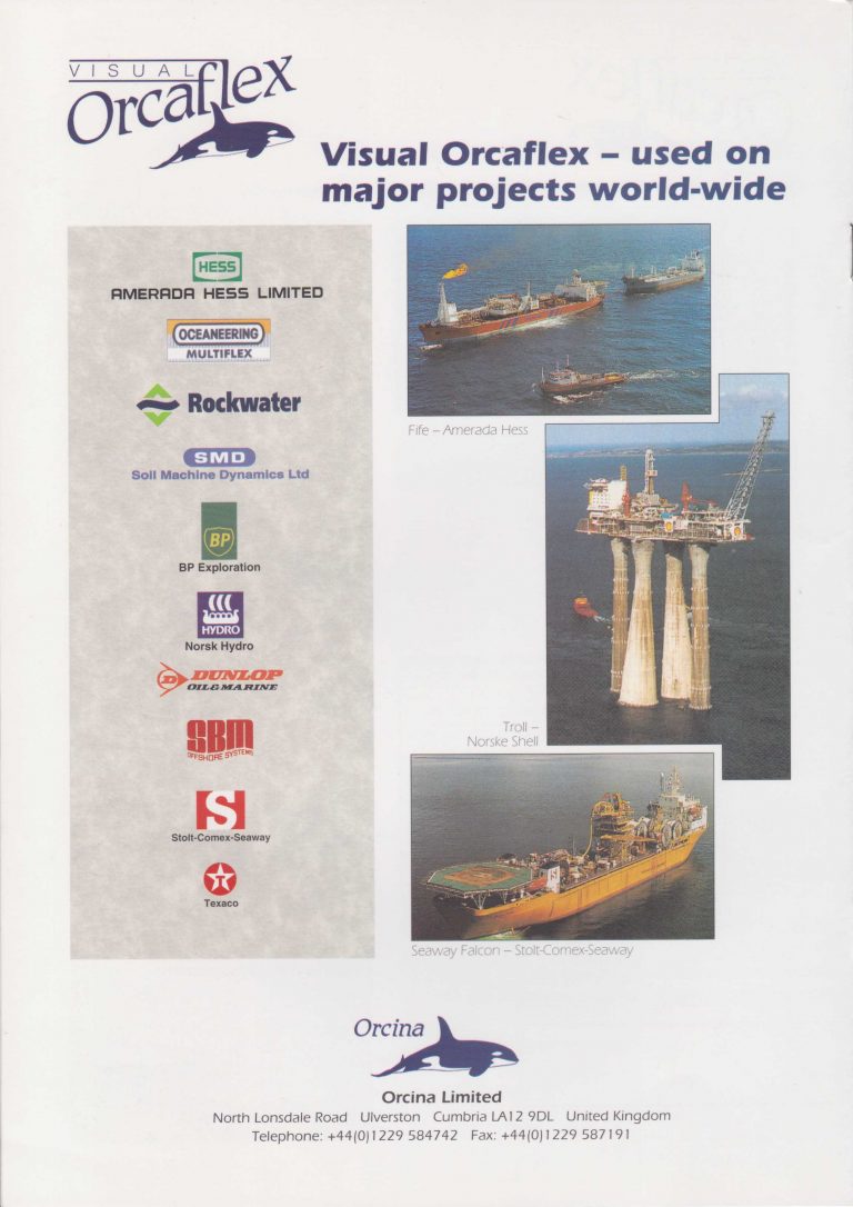 The history of Orcina - find out about our journey and where it all began!